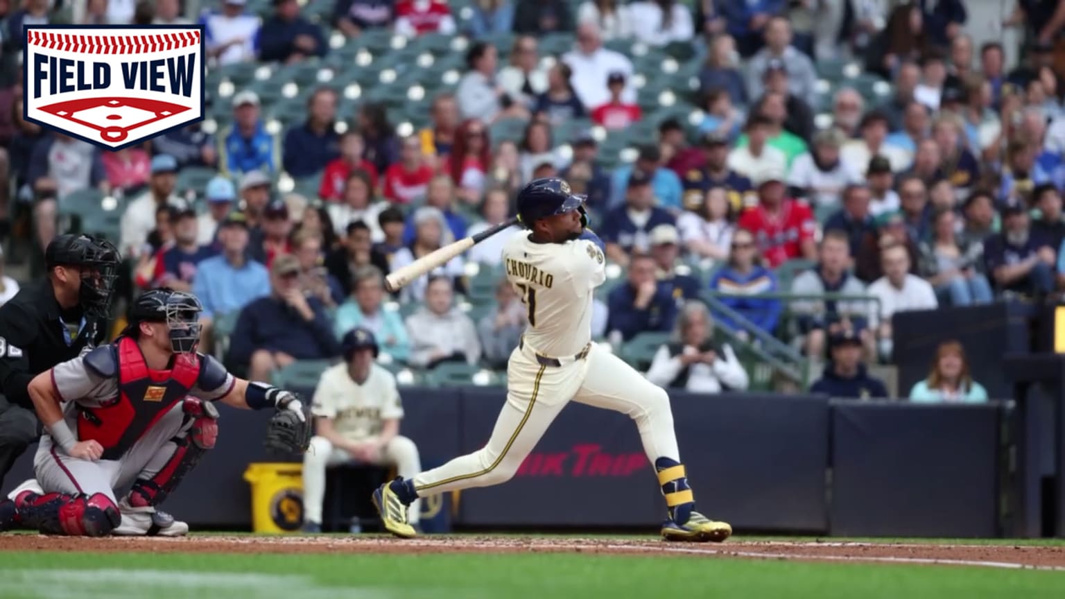 Field View: Jackson Chourio's two-run homer | 06/10/2025 | Milwaukee ...