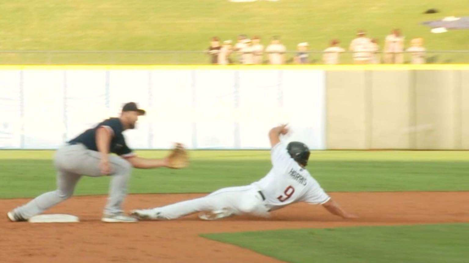 Dustin Harris' four stolen bases | 06/12/2024 | Texas Rangers