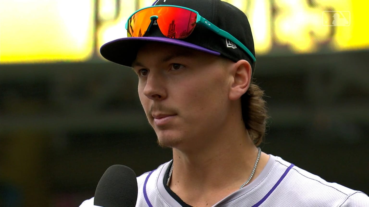 Jordan Beck on hitting his first MLB home run, more | 05/15/2024 ...