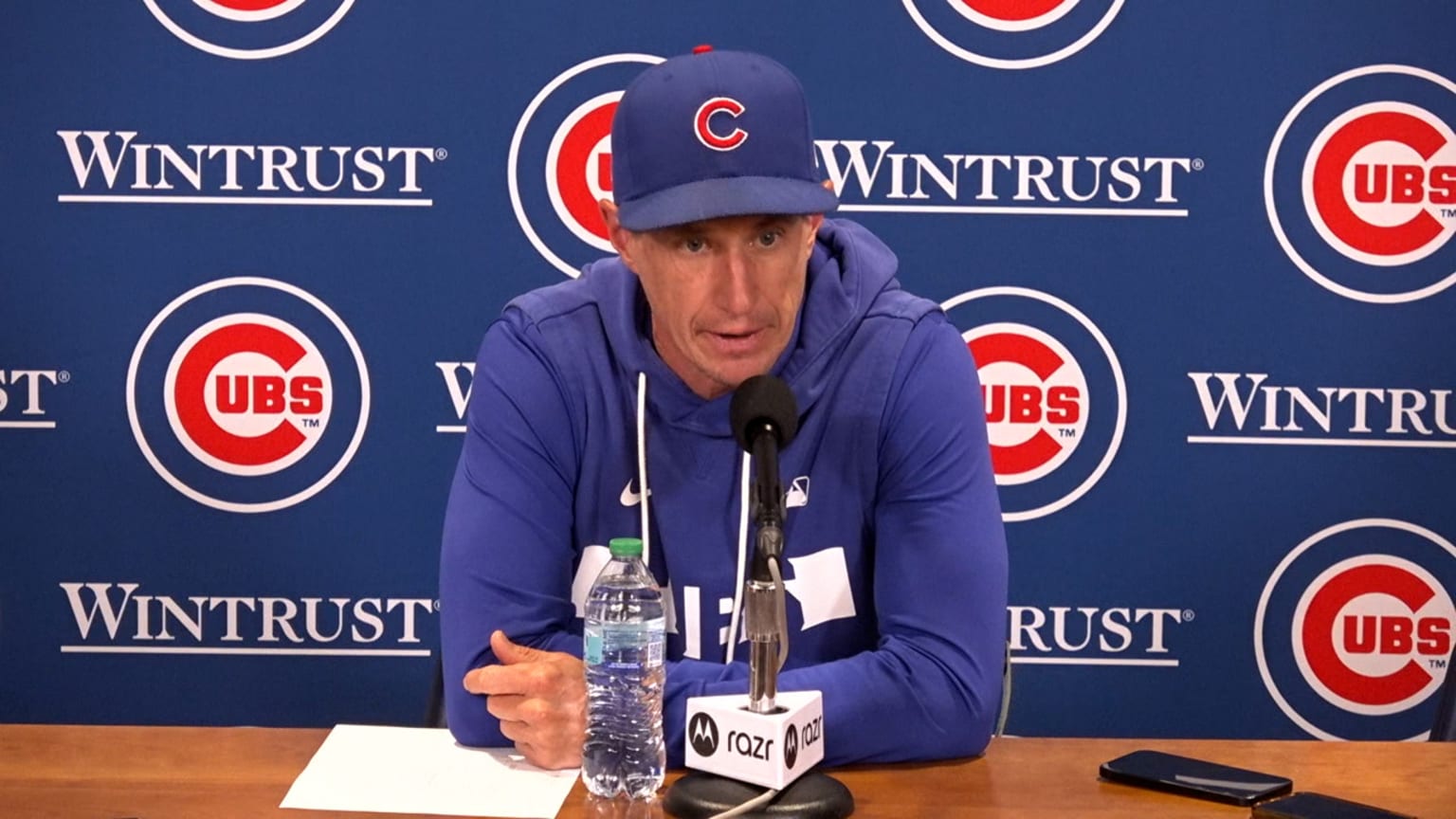 Craig Counsell discusses the Cubs' 8-6 loss | 06/20/2026 | MLB.com