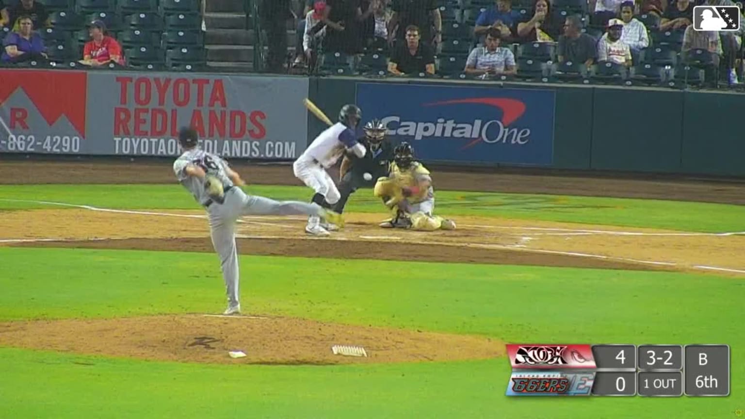 Eric Yost's ninth strikeout | 06/08/2024 | San Diego Padres