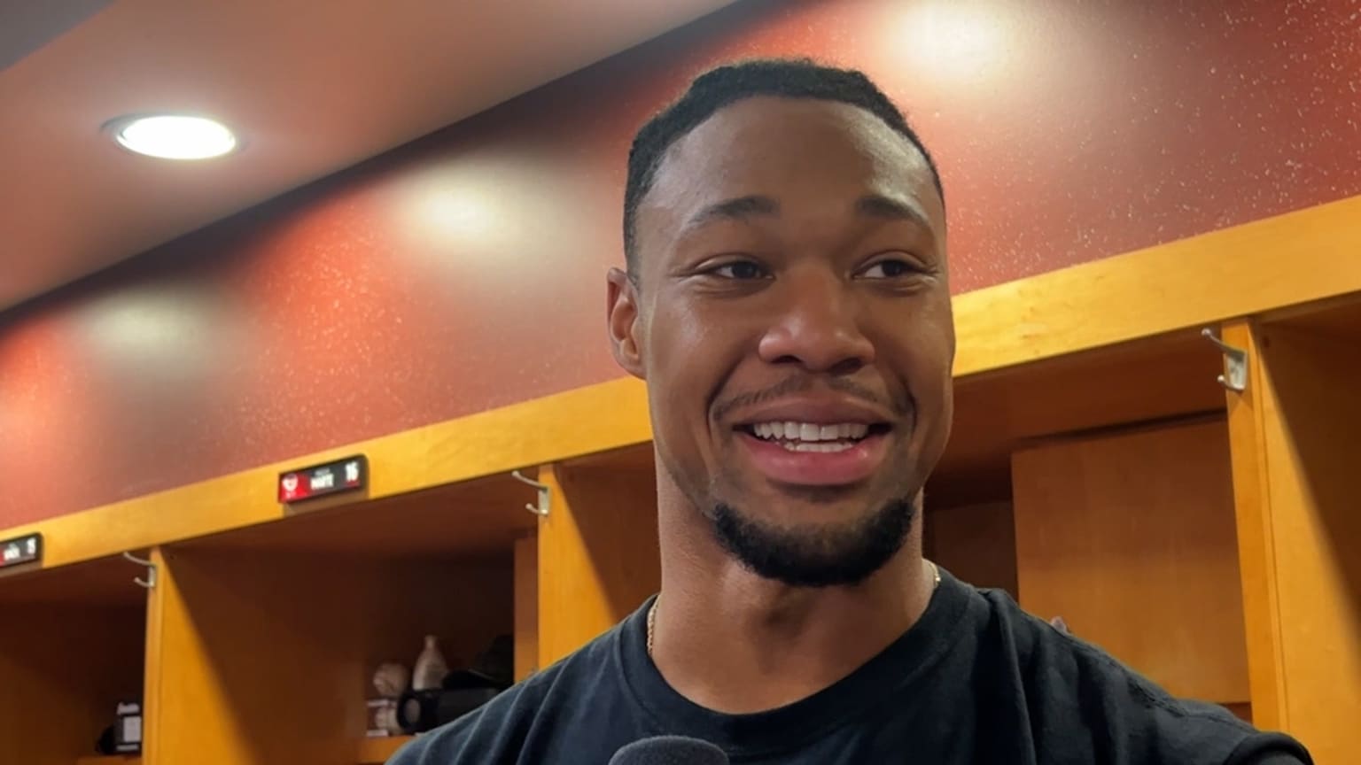 Benson on being robbed of a homer, then hitting one | 09/18/2023 ...