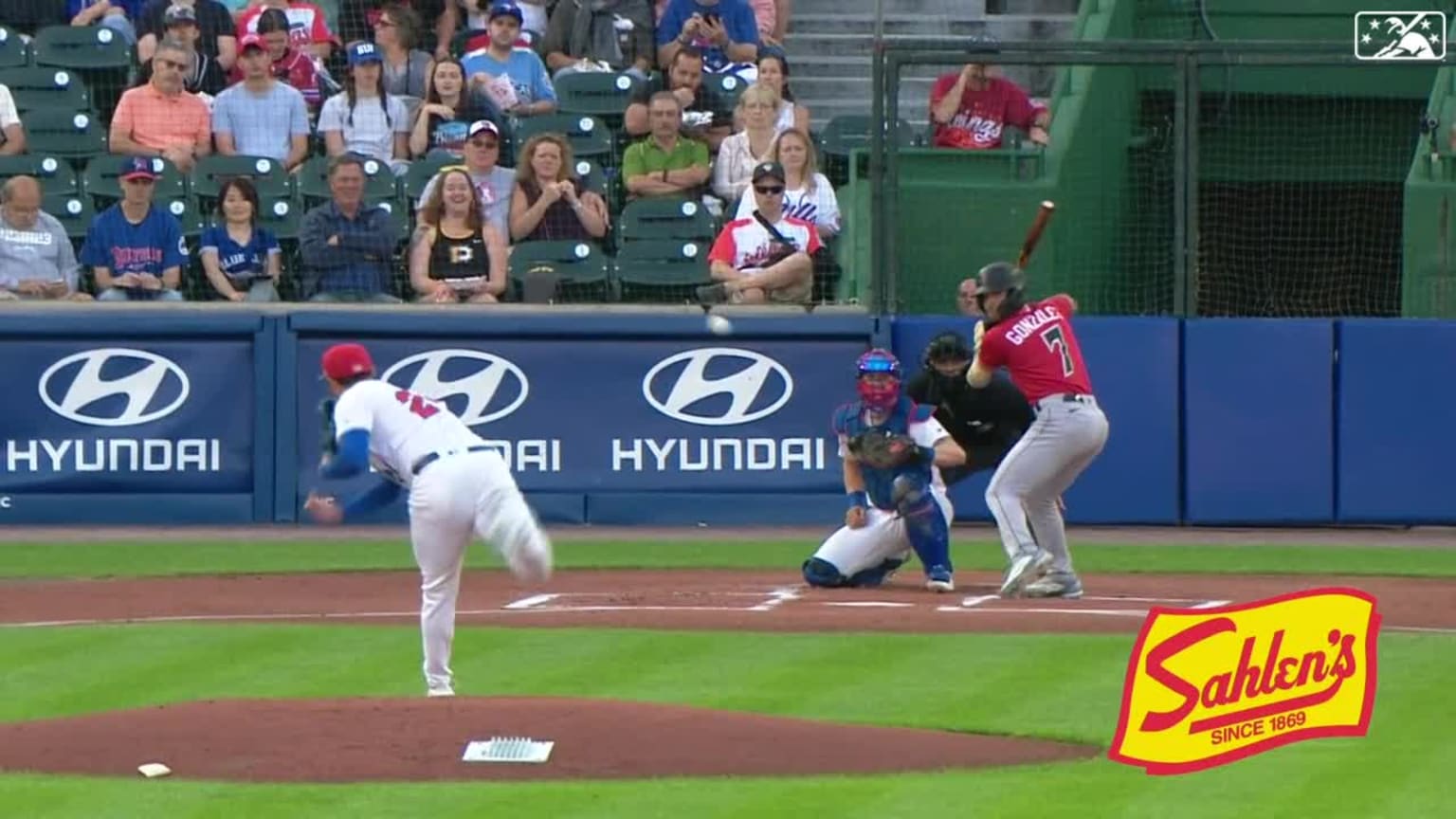 Mitch White strikes out his first of five batters | 08/30/2023 ...