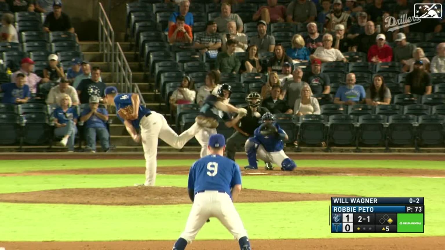Will Wagner's triple extends his hitting streak to 14 | 09/15/2023 ...