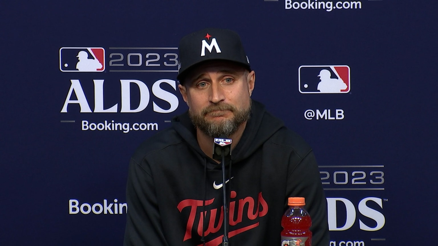 Twins manager Rocco Baldelli on winning Game 2 | 10/08/2023 | Minnesota ...