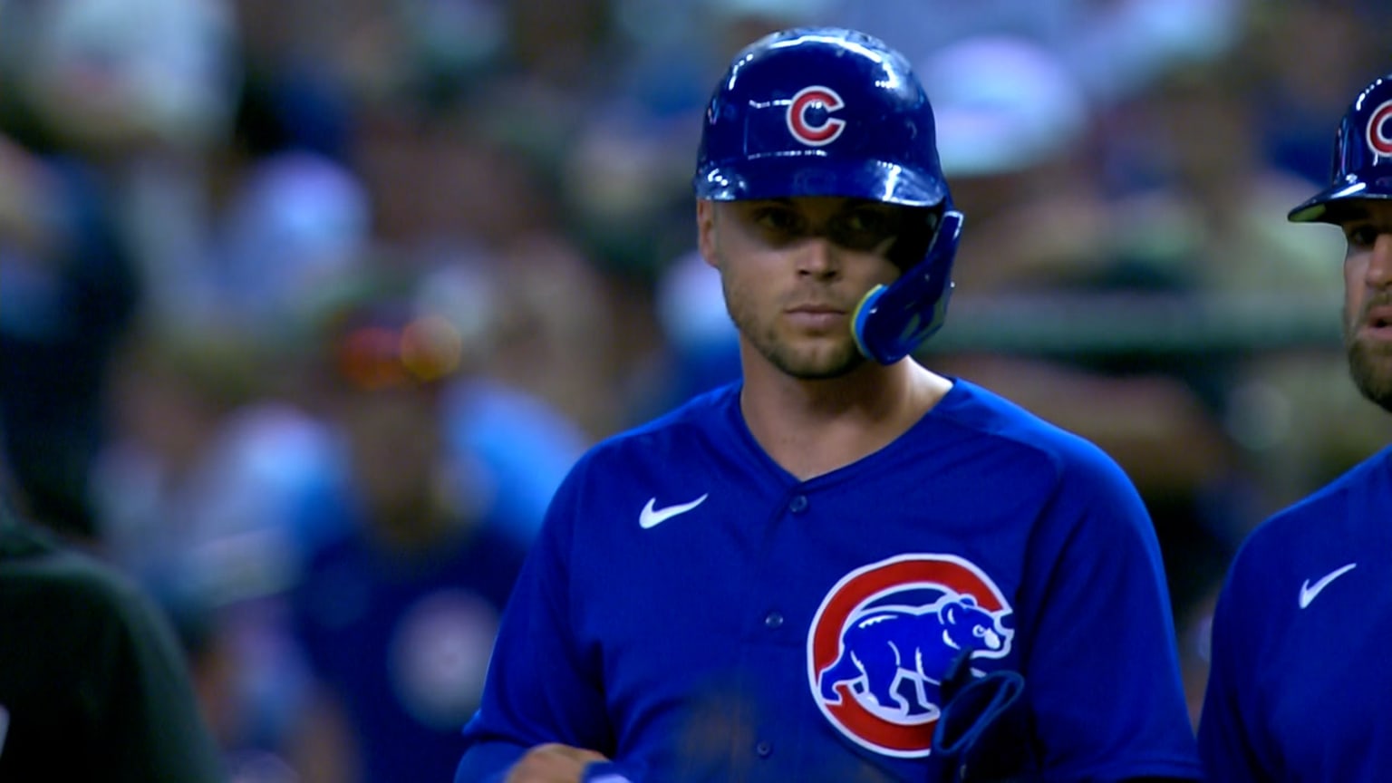 Nico Hoerner singles to left field, scoring Yan Gomes | 09/16/2023 ...