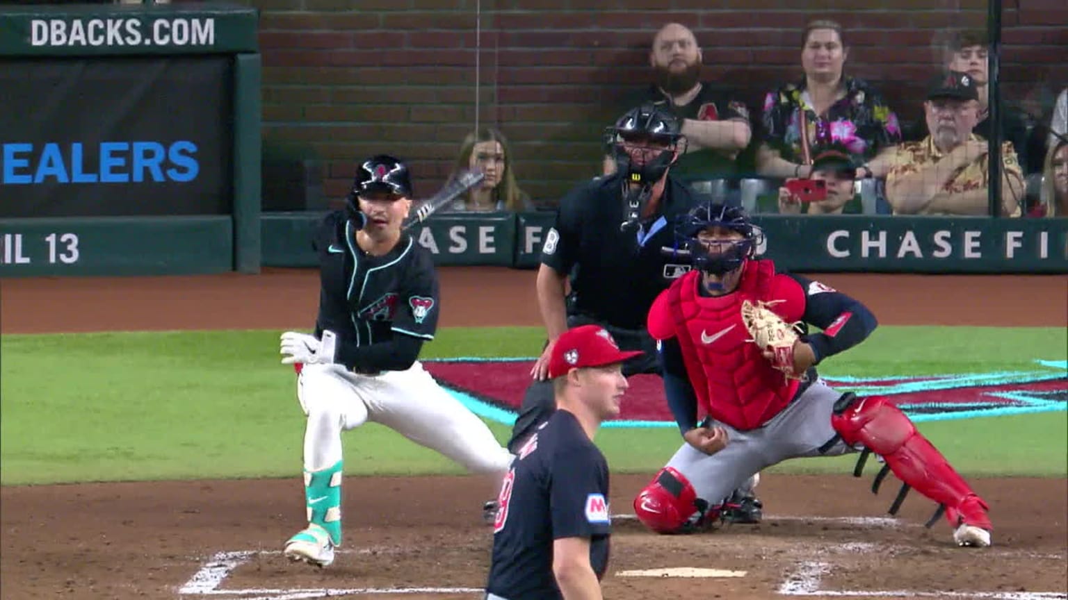 Corbin Carroll laces RBI triple to right-center field | 03/25/2024 ...