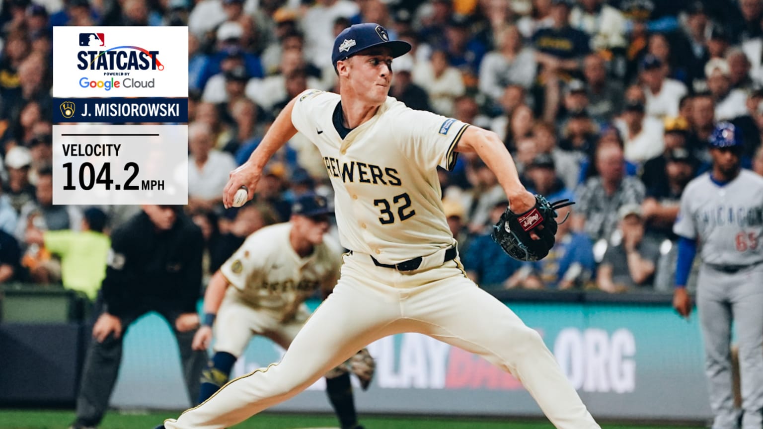 Jacob Misiorowski hits 104.2 mph in NLDS Game 2 | 10/06/2025 | MLB.com