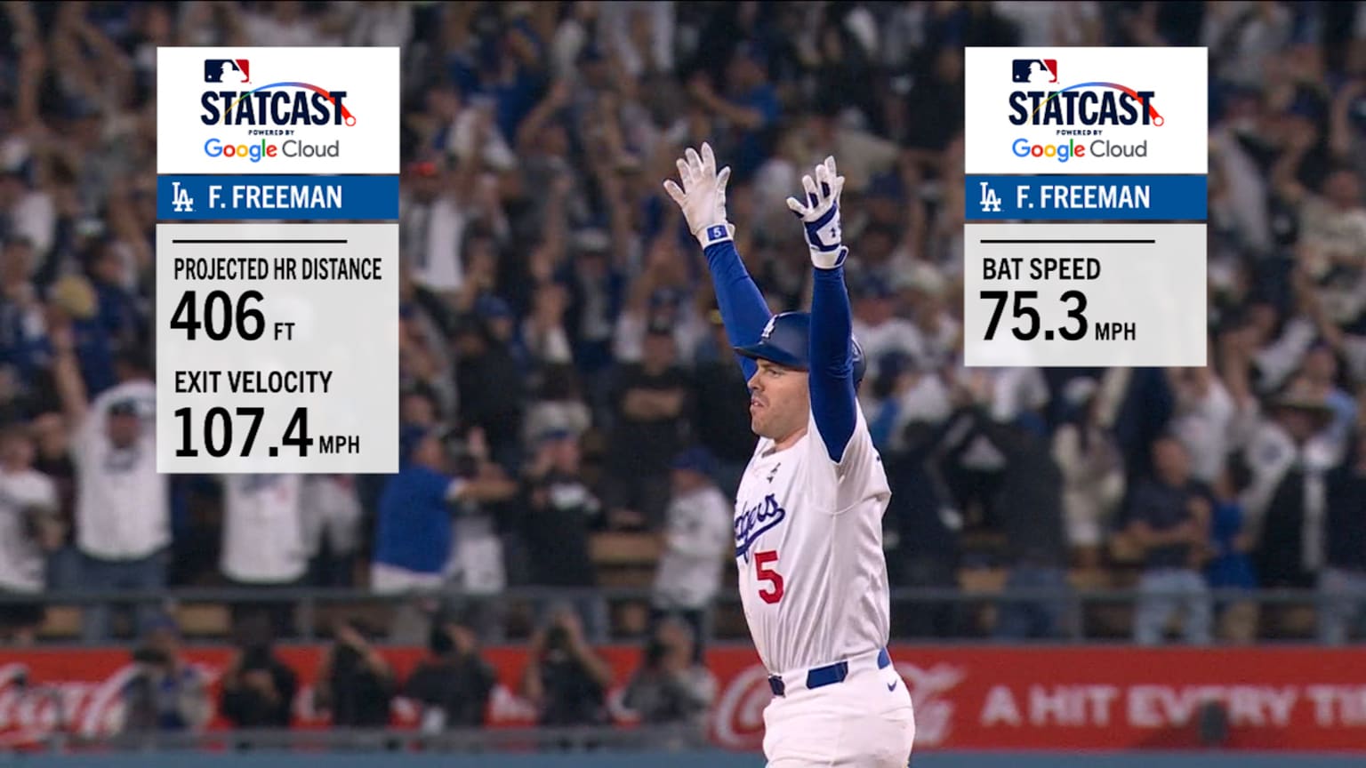 Freddie Freeman crushes 406-foot walk-off home run | 10/27/2025 | MLB.com