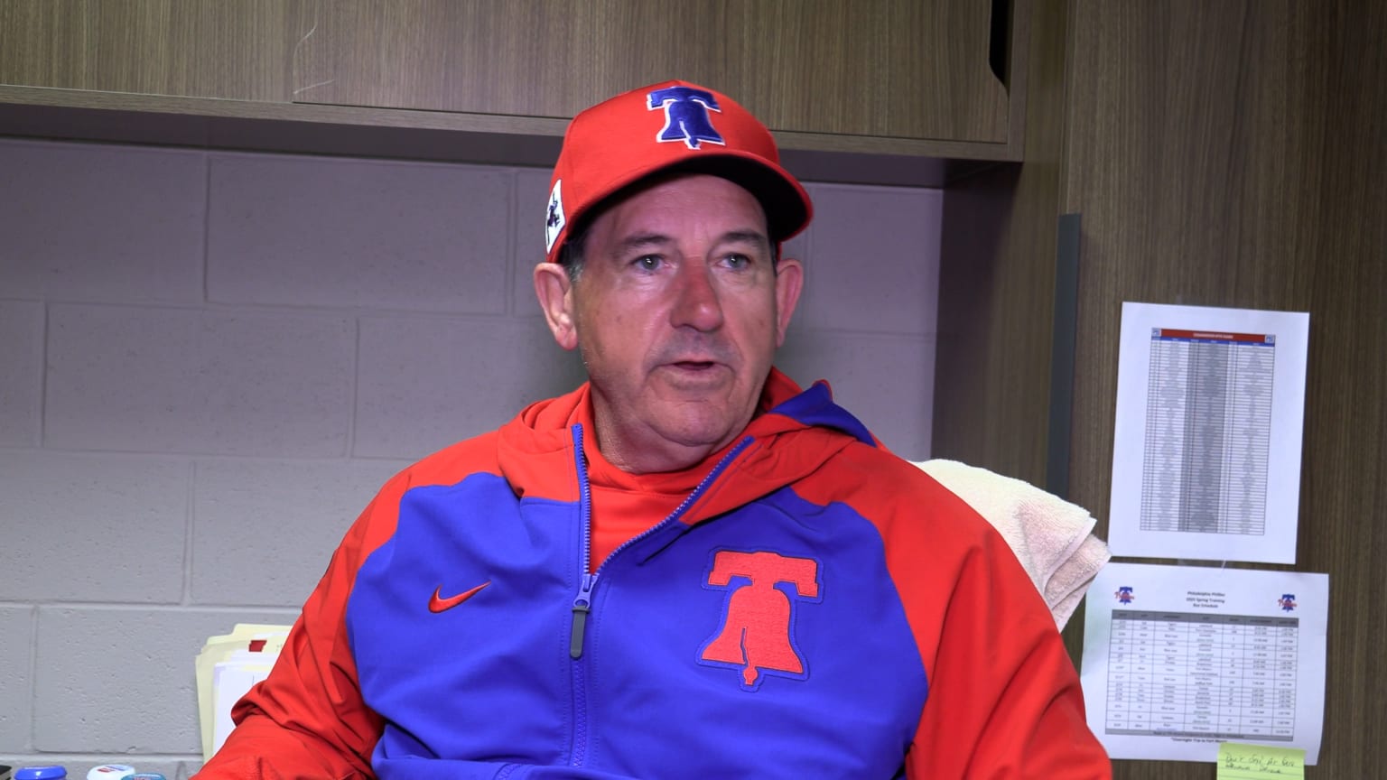 Rob Thomson on Taijuan Walker's bullpen sessions | 02/22/2025 ...