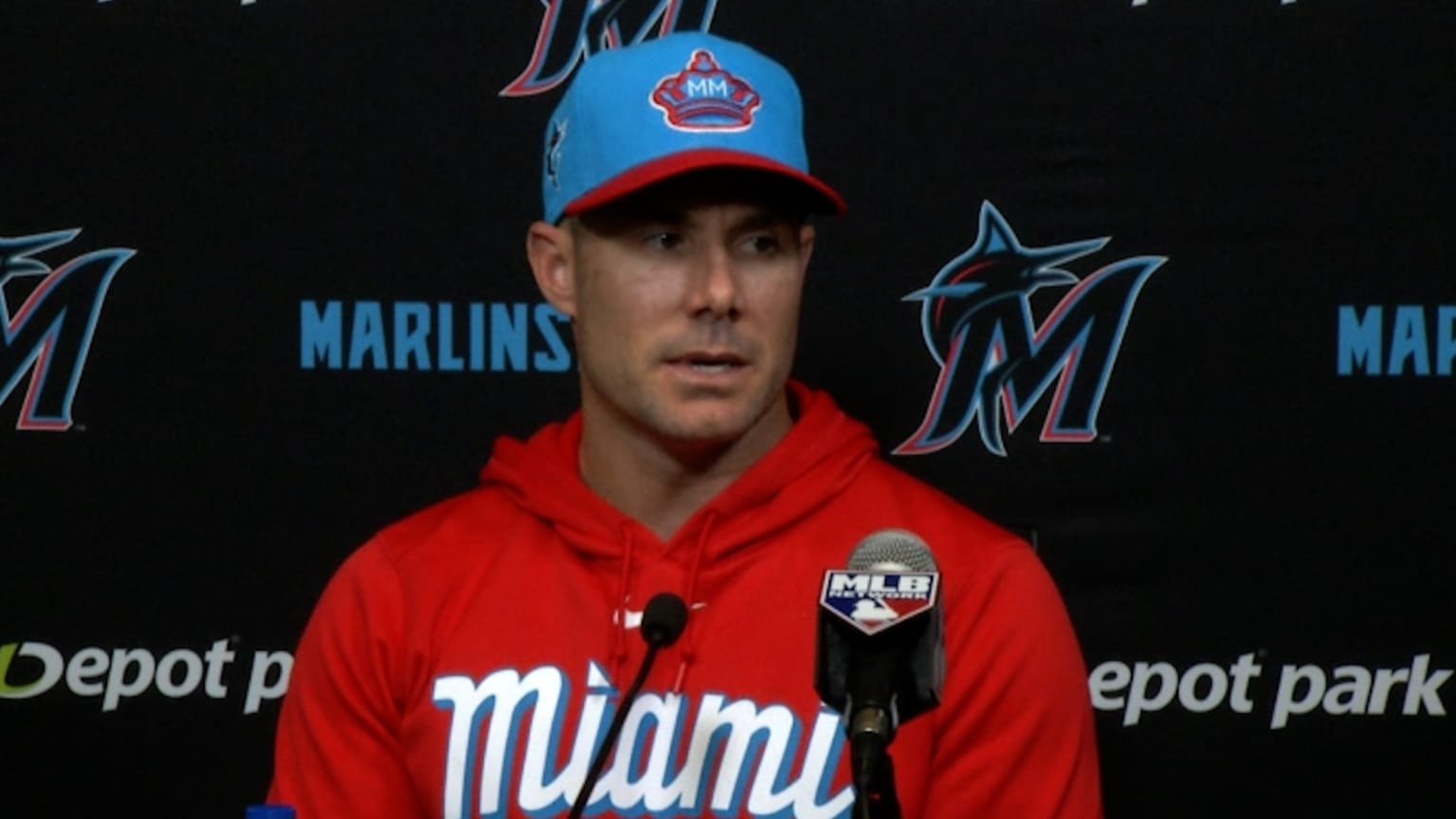 Skip Schumaker discusses Marlins' 6-5 loss vs. Reds | 05/13/2023 ...