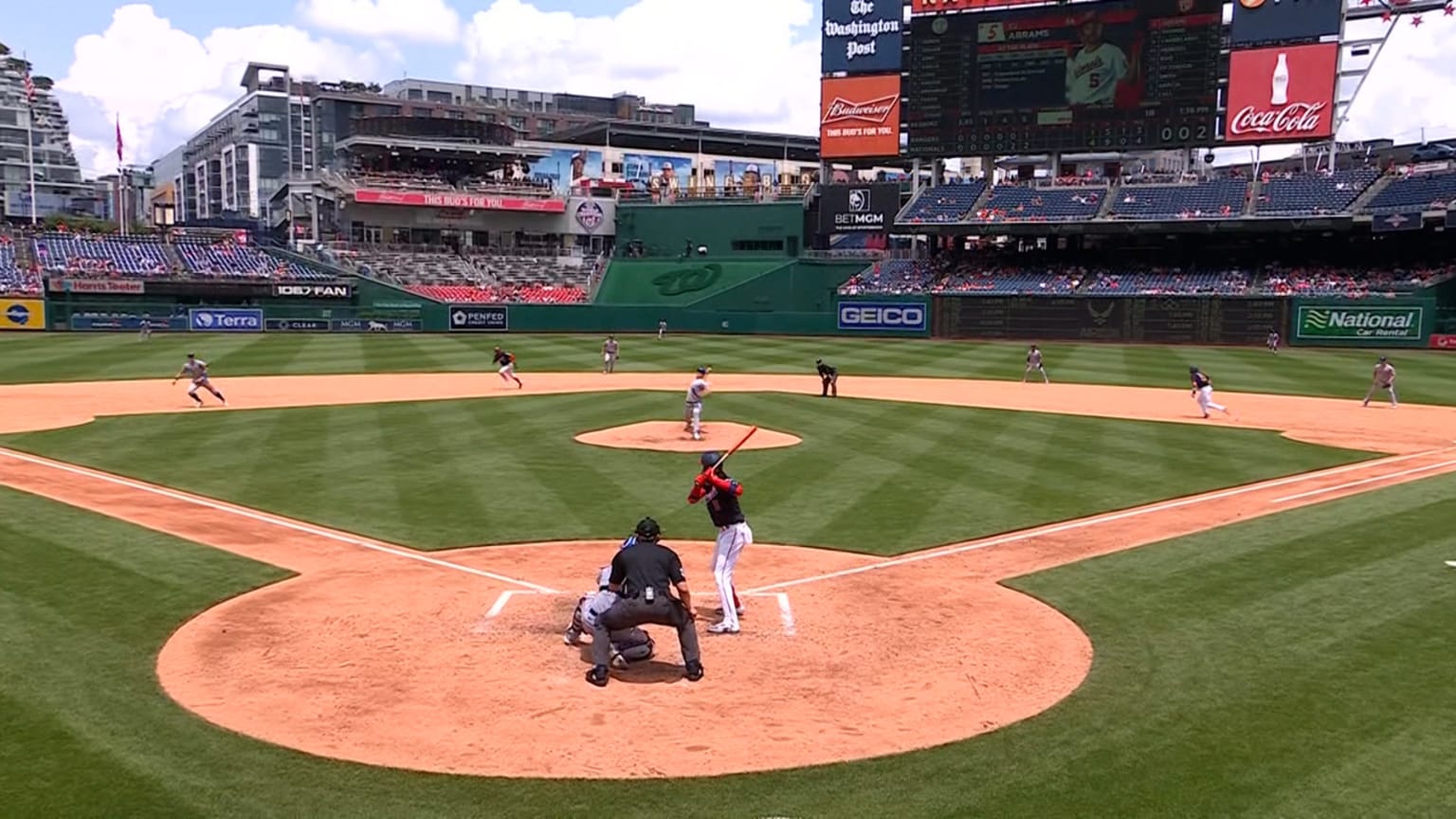 CJ Abrams sends an RBI single up the middle | 07/09/2023 | Washington ...