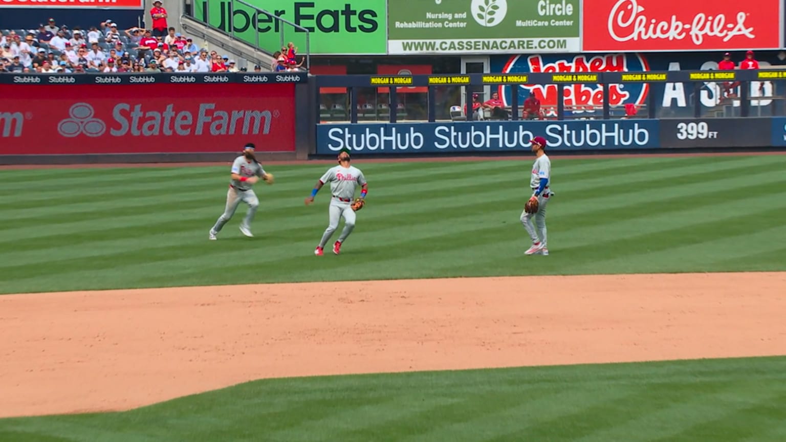 Edmundo Sosa secures tough catch after review | 07/26/2025 | New York ...
