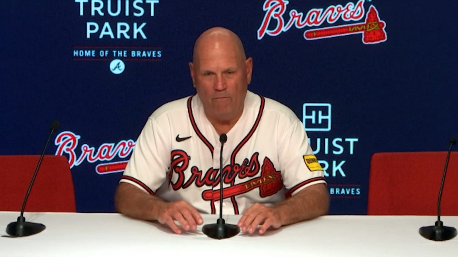 Snitker discusses Braves' 6-2 defeat to the Nationals | 06/11/2023 ...