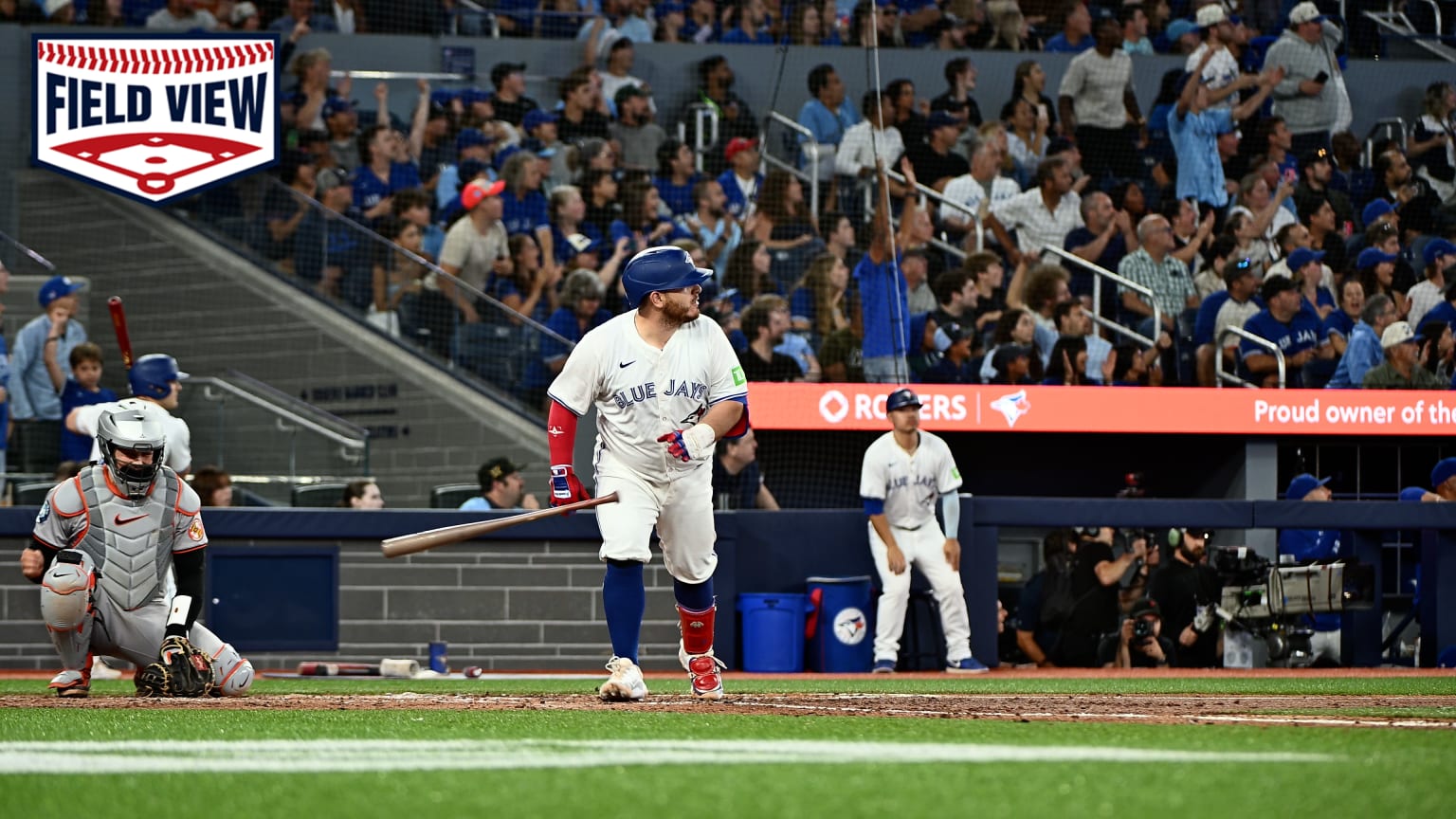 Field view: Alejandro Kirk's three-run home run | 08/06/2024 | Toronto ...