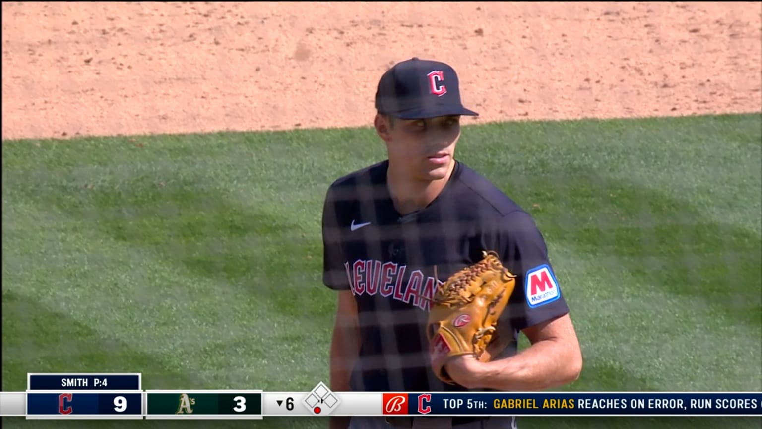 Cade Smith strikes out five in MLB debut | 03/30/2024 | Cleveland Guardians