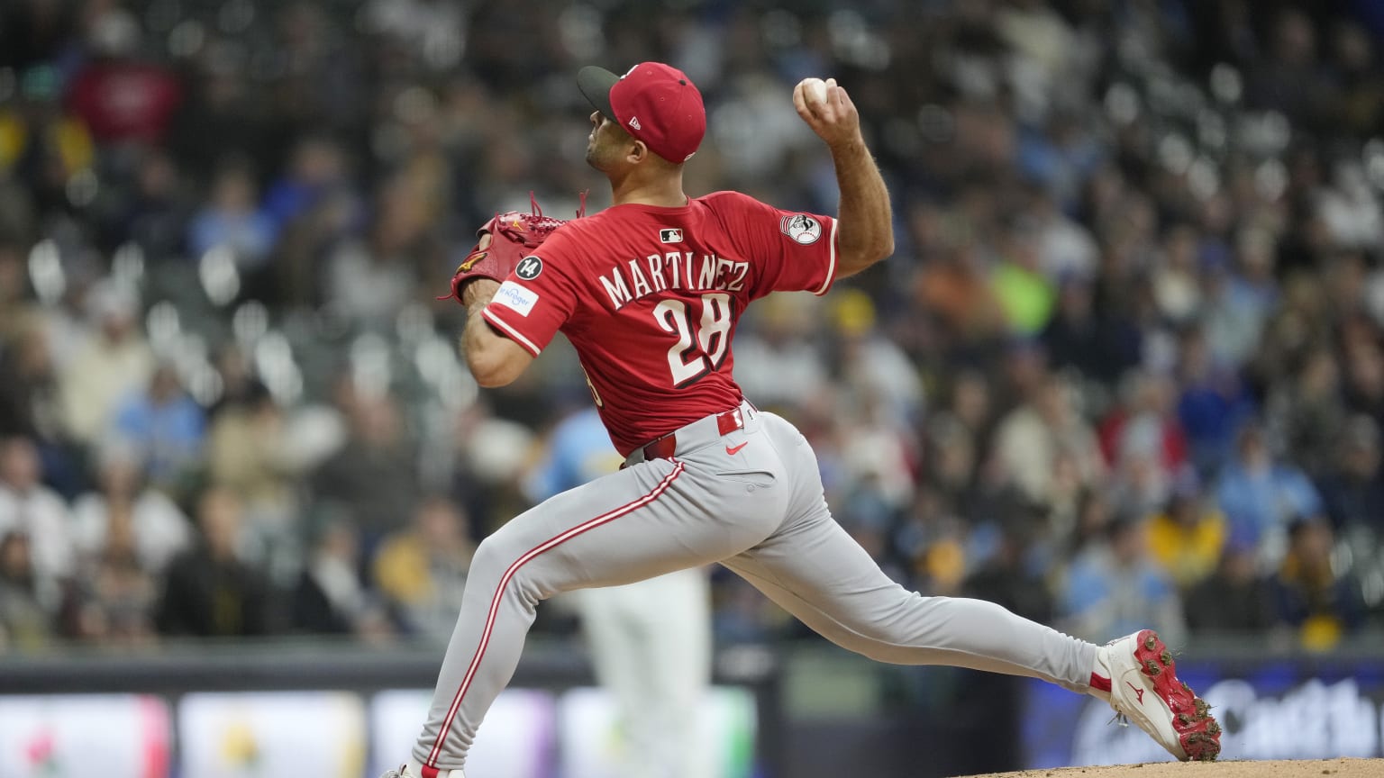 Nick Martinez strikes out two over 4 2/3 innings | 04/04/2025 ...