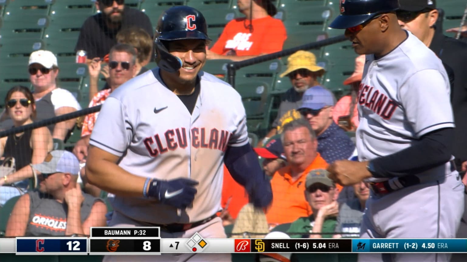 Josh Naylor slashes an RBI single to right | 05/31/2023 | Cleveland ...
