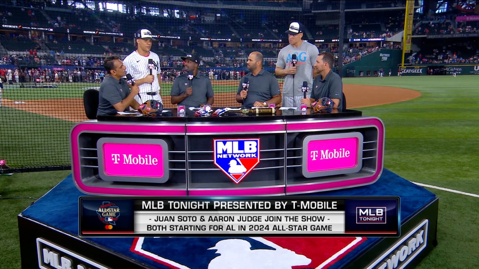 Aaron Judge and Juan Soto join MLB Tonight | 07/15/2024 | Houston Astros
