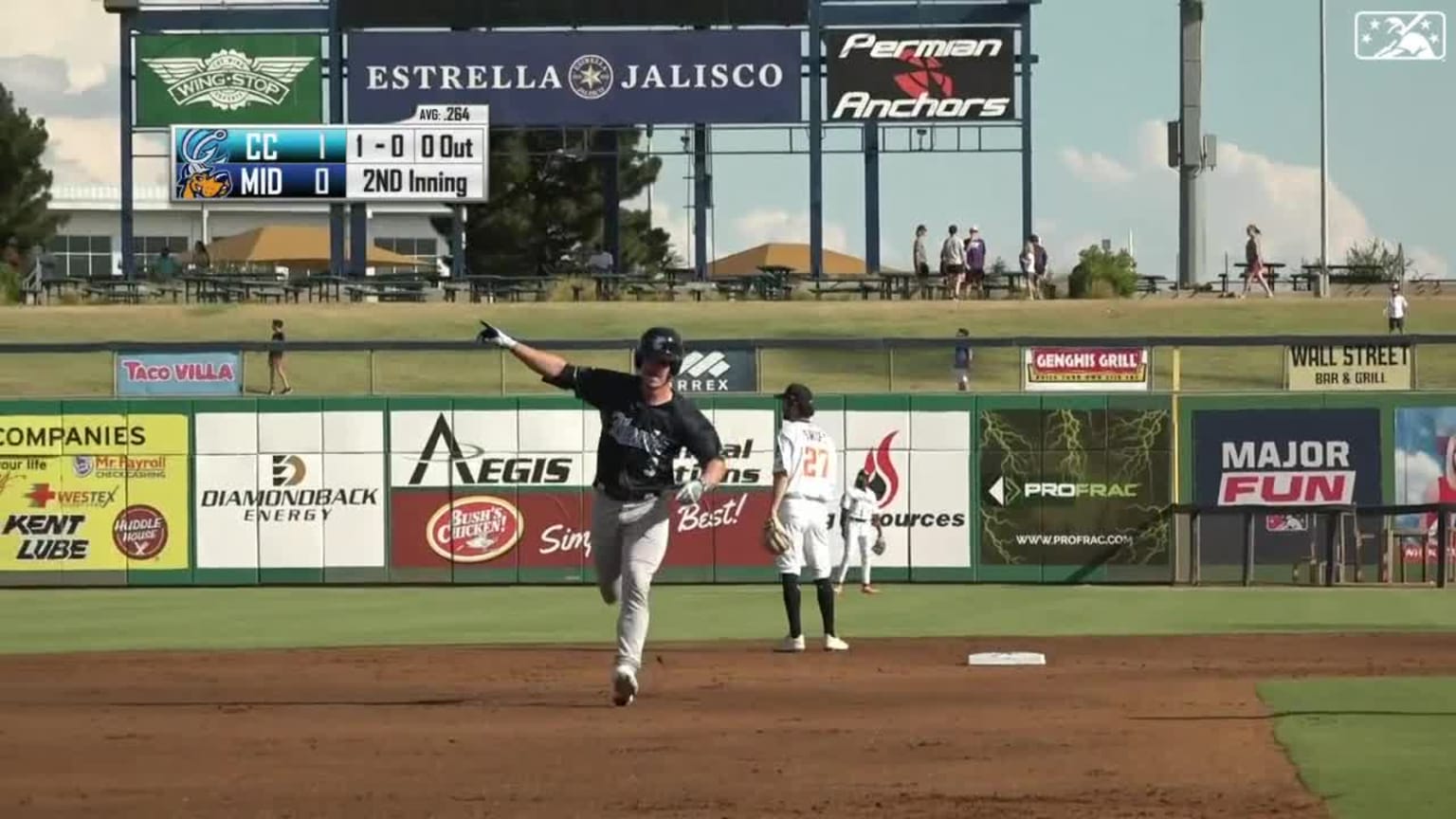 Colin Barber swats a solo homer in the 2nd inning | 07/03/2023 ...