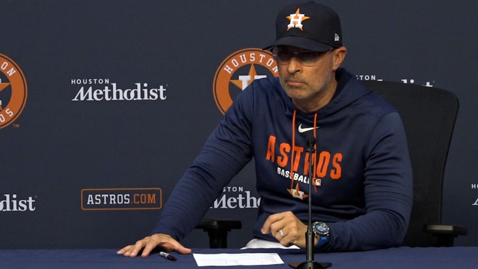 Joe Espada talks Astros' 2-0 loss | 05/31/2026 | MLB.com