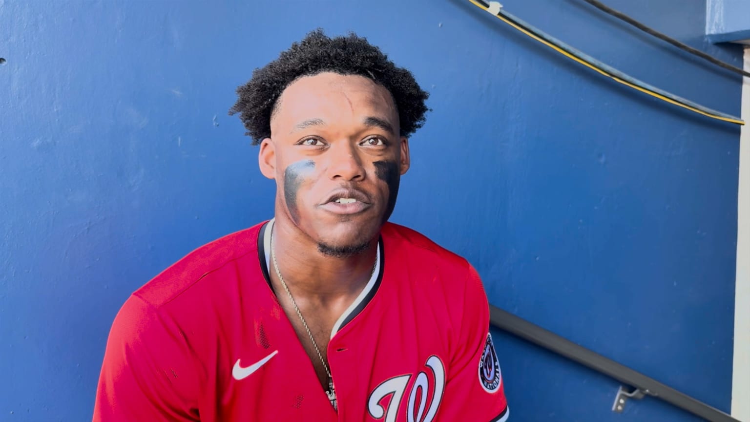 Elijah Green on his homer in Spring Breakout game | 03/14/2025 ...