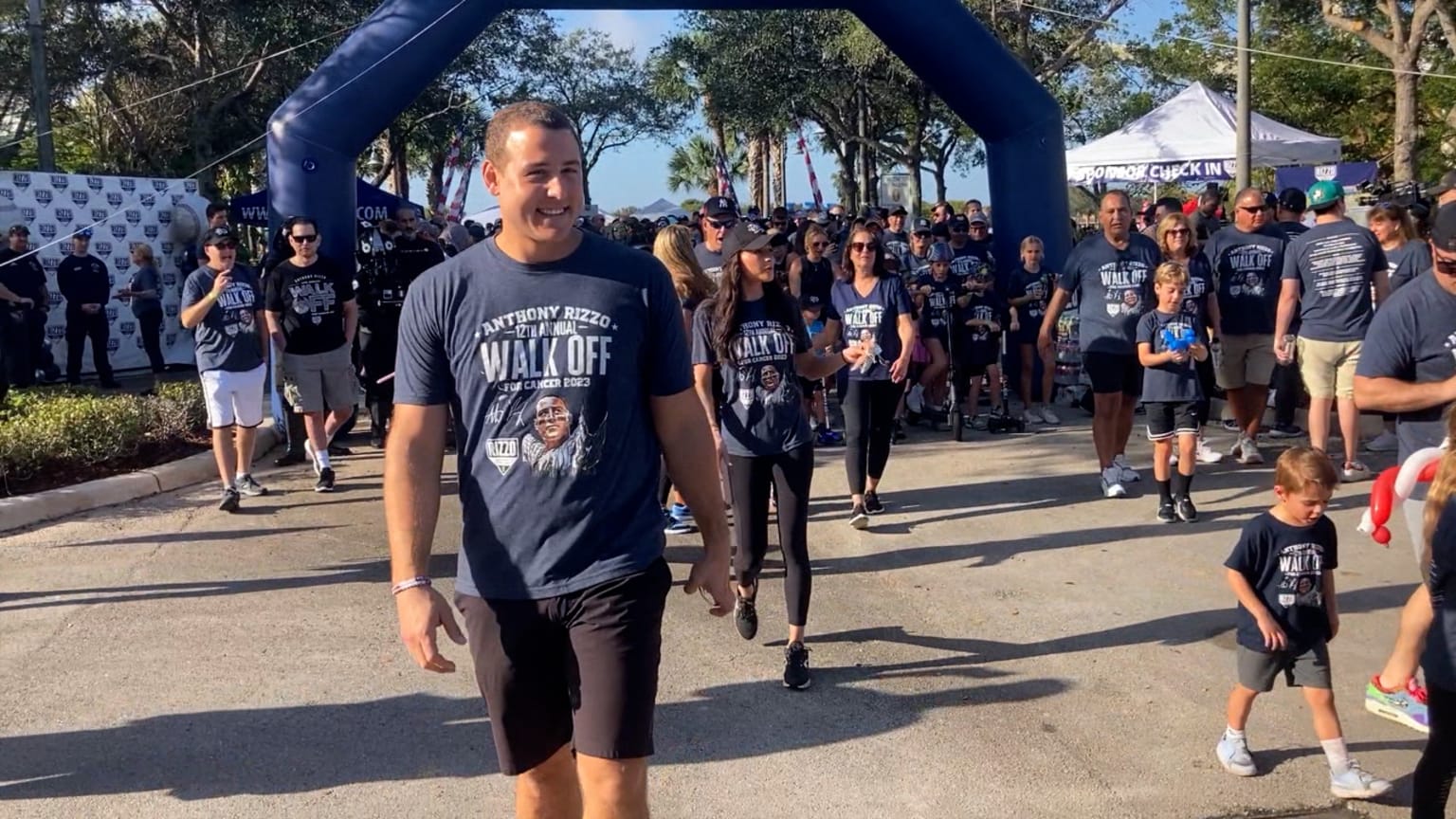 Anthony Rizzo hosts 12th Annual Walk-Off for Cancer | 12/07/2023 | New ...