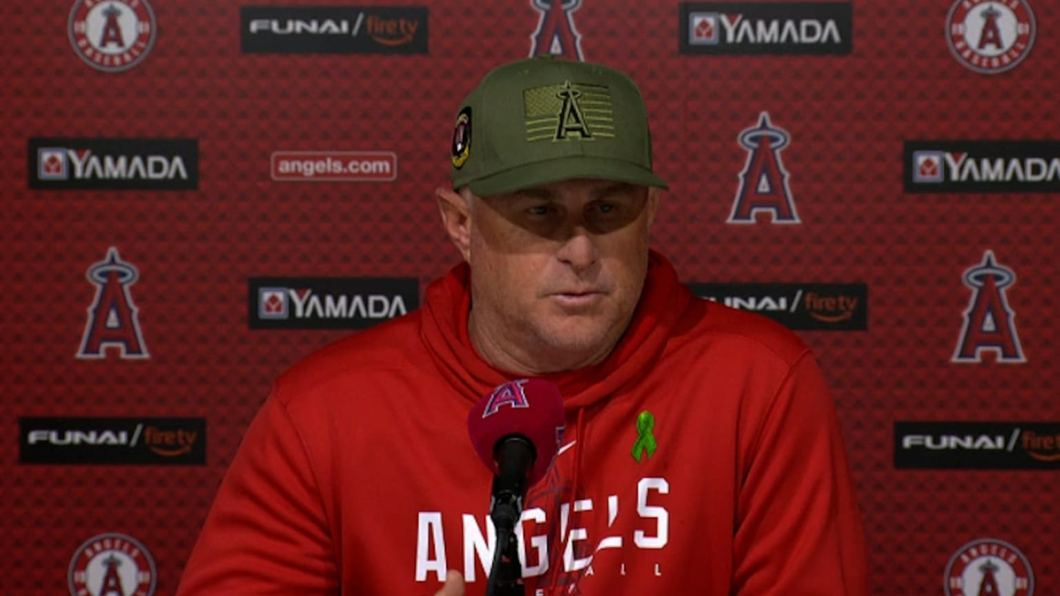 Phil Nevin talks Jared Walsh and more after 6-2 loss | 05/20/2023 | Los ...