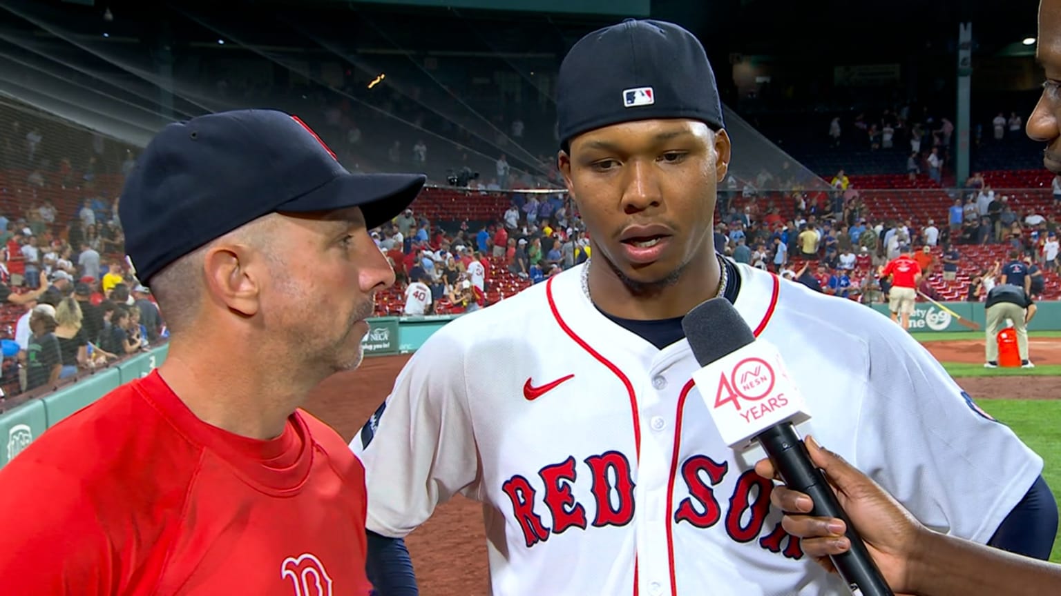 Brayan Bello talks his scoreless outing, 3-0 victory | 08/28/2024 ...