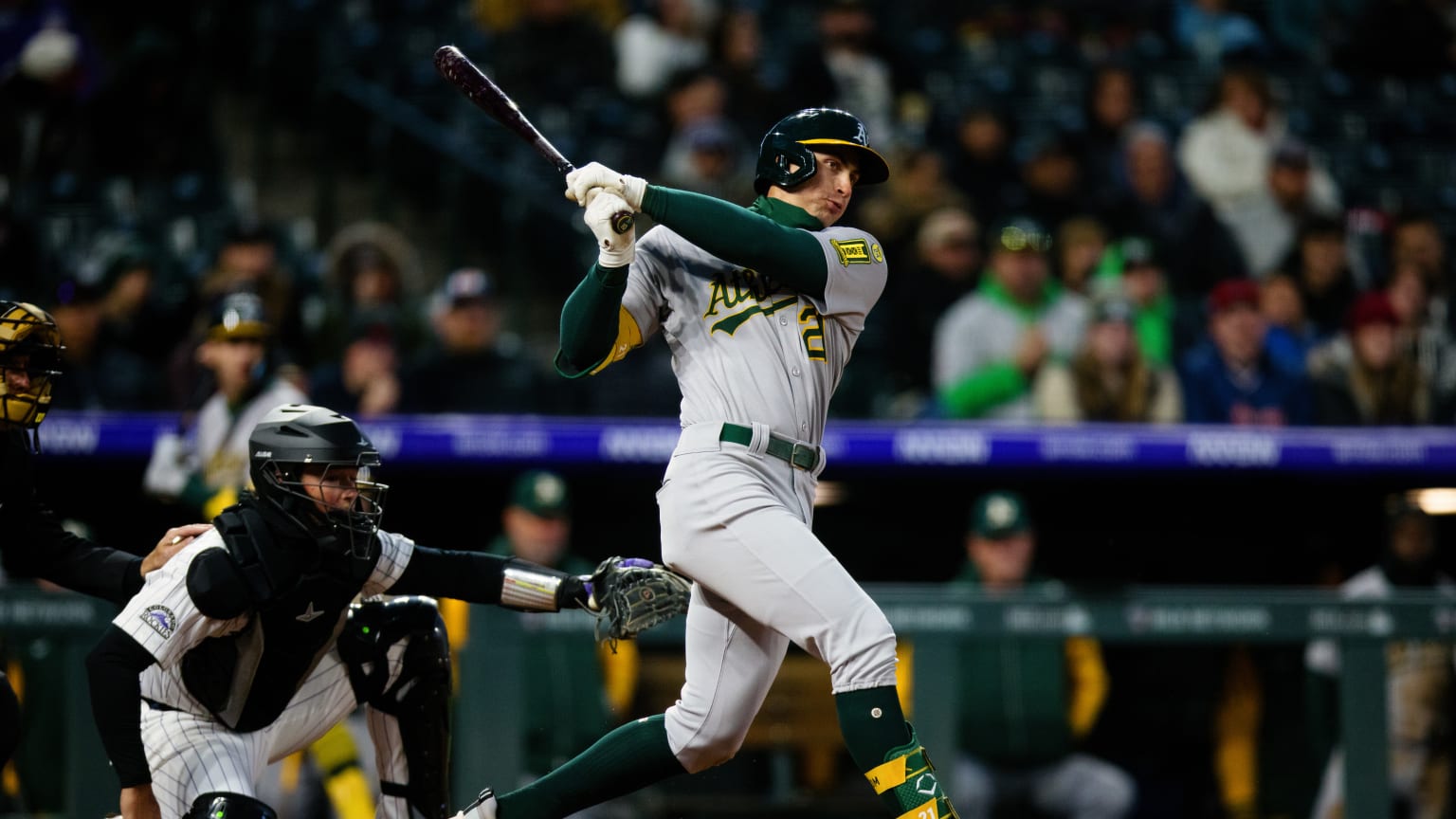 Tyler Soderstrom's RBI double | 04/05/2025 | Athletics