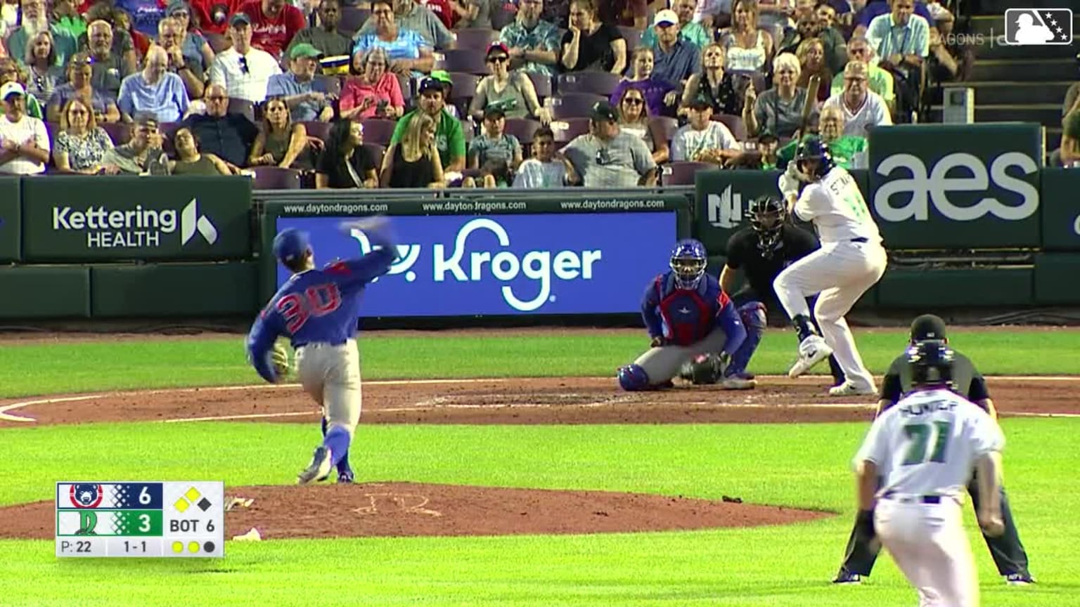 Sal Stewart's two-run double | 07/14/2024 | Cincinnati Reds