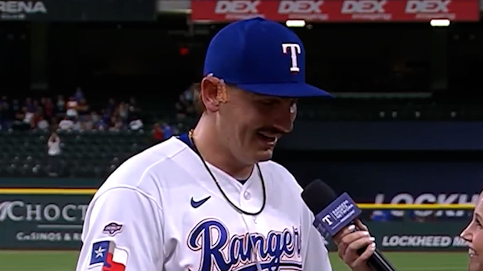 Peyton Gray speaks on his MLB debut | 04/23/2026 | Texas Rangers