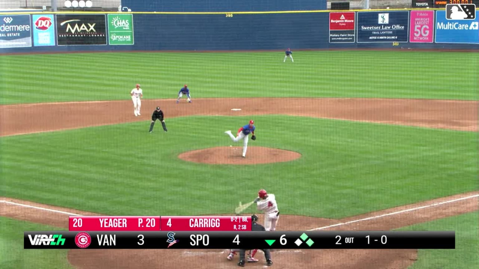 Cole Carrigg slugs his first homer of the year | 04/07/2024 | MLB.com