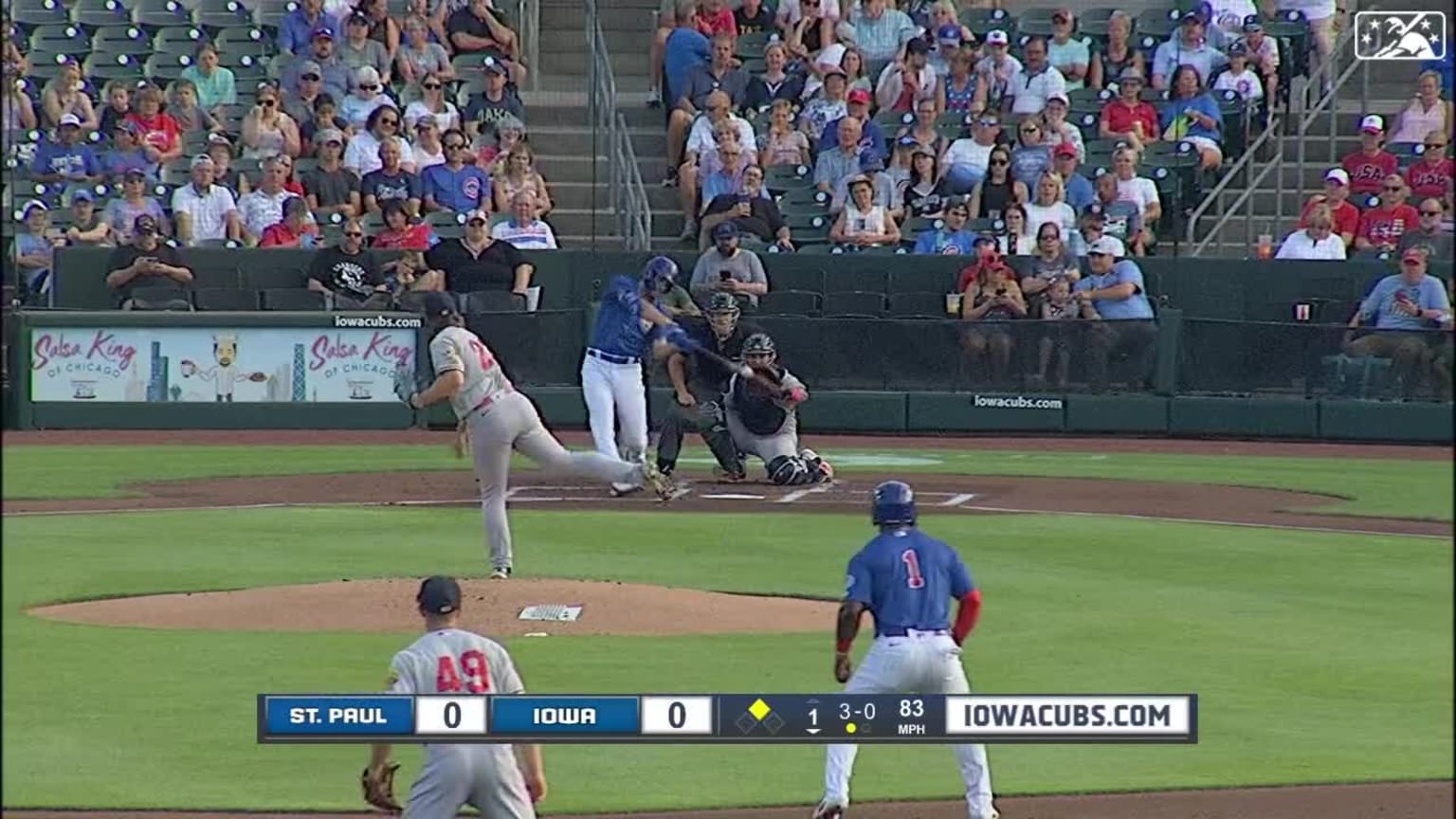 Matt Mervis hits an RBI double | 07/05/2023 | MLB.com