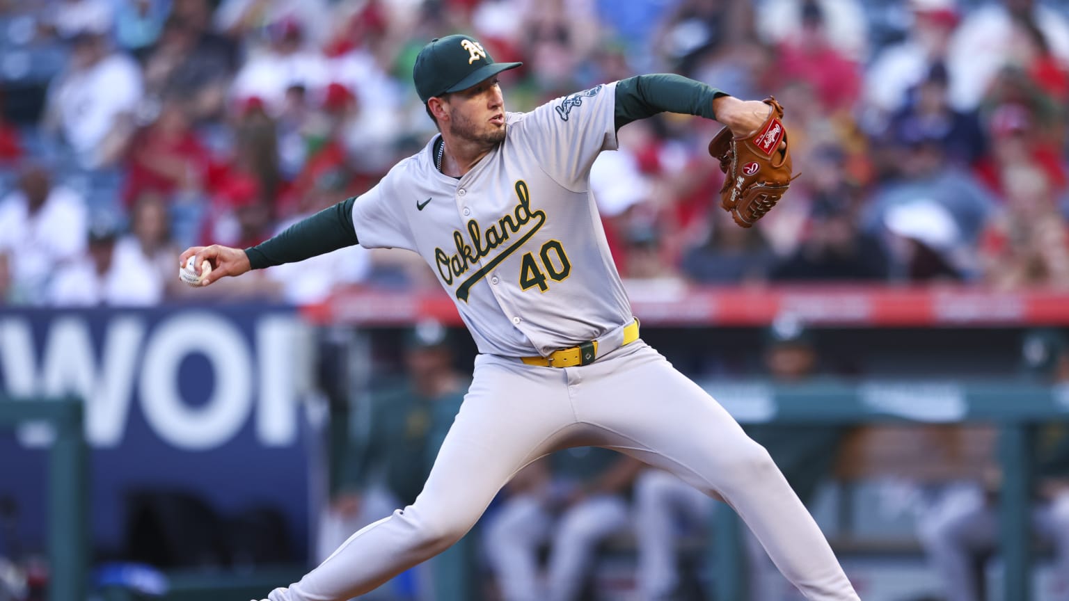 Mitch Spence fans three in six innings | 07/27/2024 | Oakland Athletics
