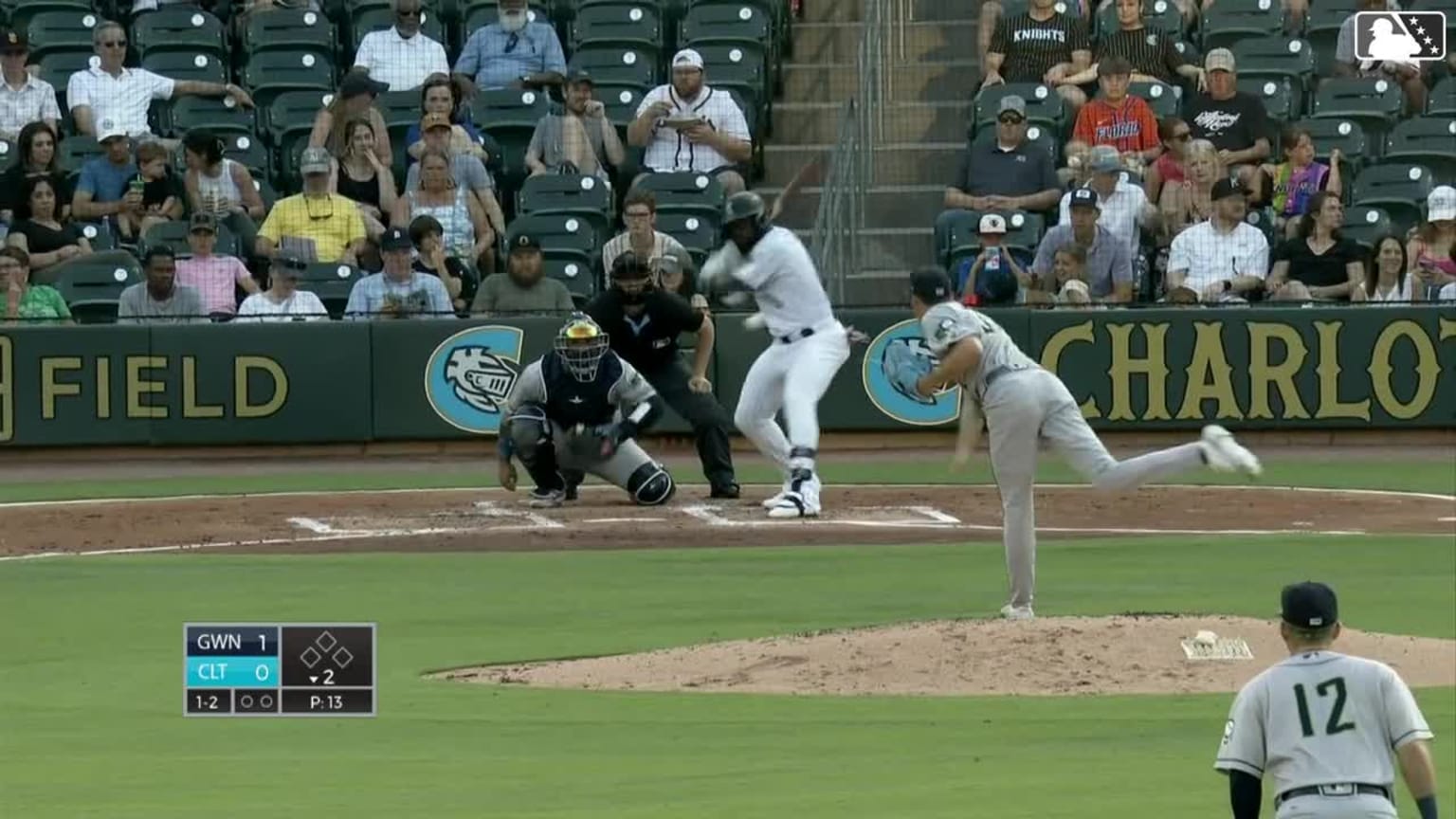 Allan Winans collects a strikeout | 06/19/2024 | Atlanta Braves