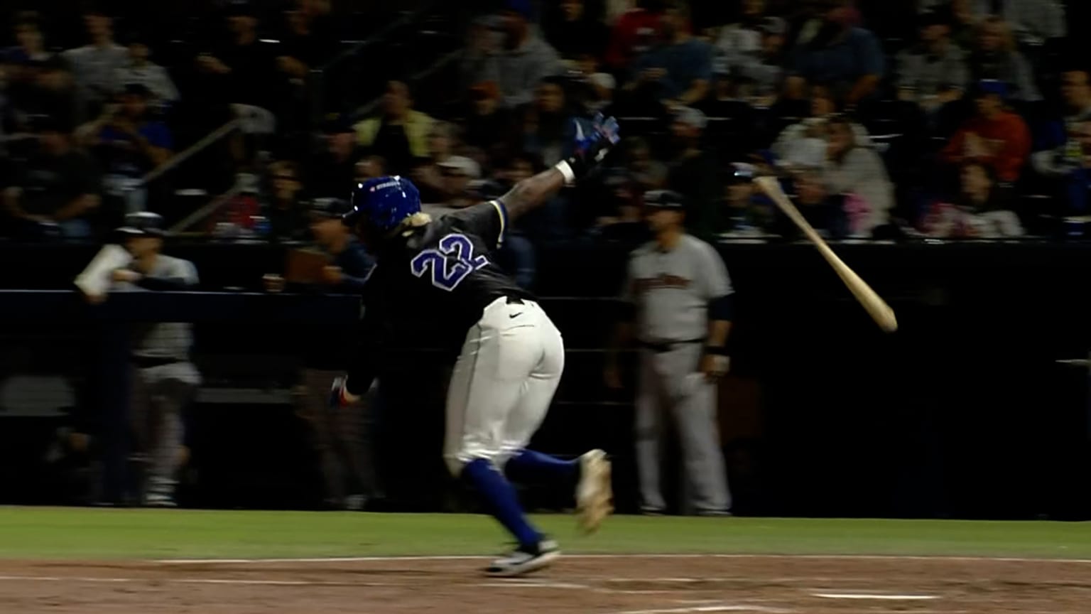 Tre' Morgan collects his first hit and RBI in Durham | 04/18/2025 | MLB.com