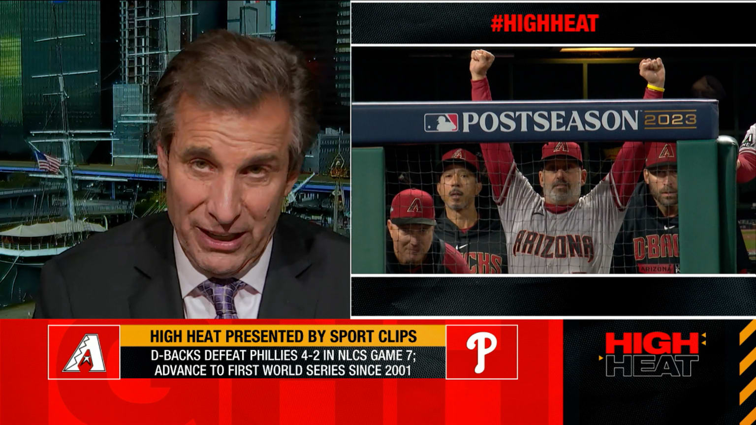 Russo on Arizona's Game 7 victory over the Phillies | 10/25/2023 | MLB.com