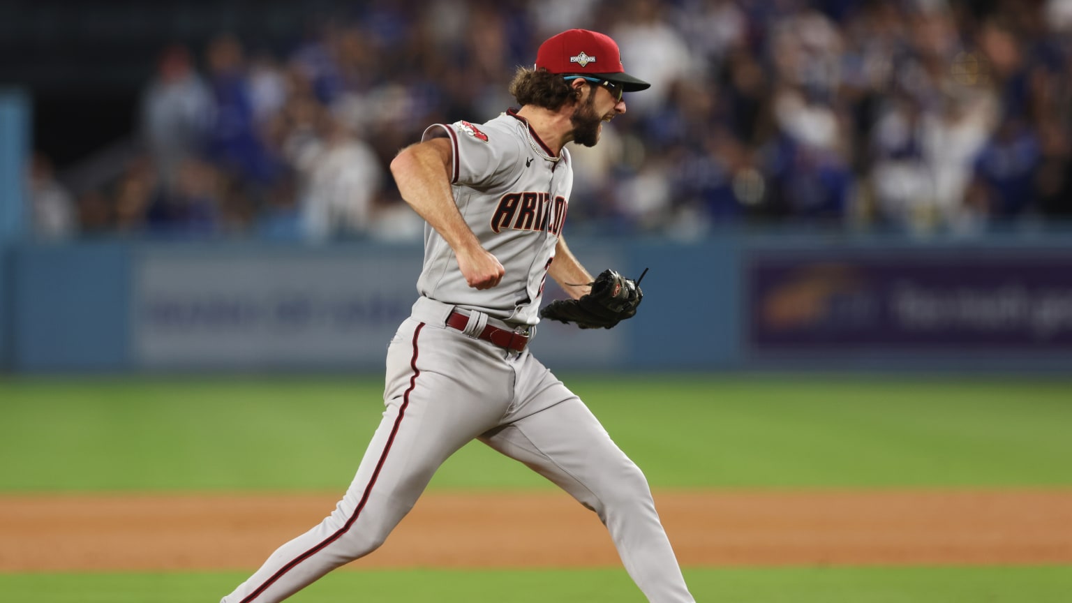 Gallen strikes out Freeman to escape a jam in the 5th | 10/09/2023 ...