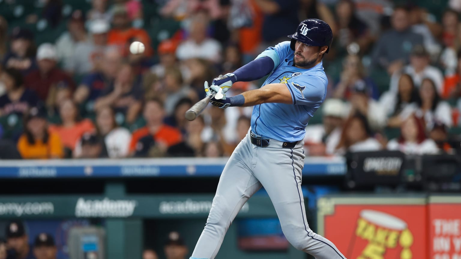 Josh Lowe records Rays' first hit of the game | 06/01/2025 | Tampa Bay Rays