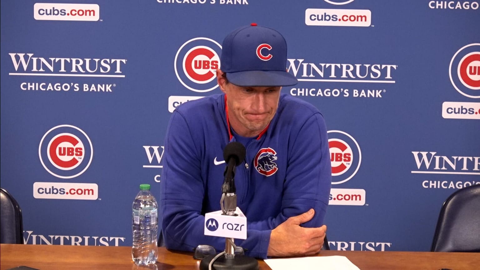 Craig Counsell on Cubs' 12-4 loss to Royals | 07/21/2025 | Chicago Cubs