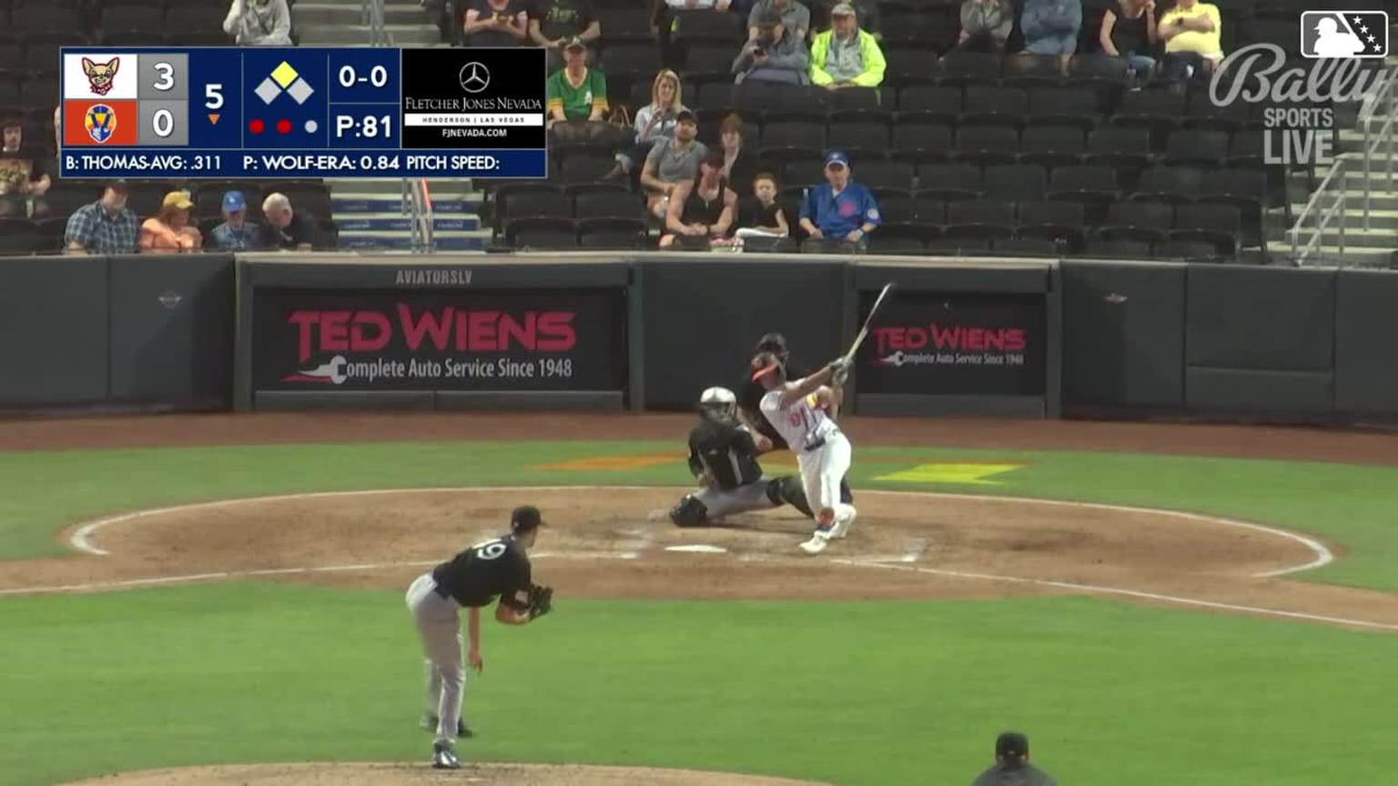 Colby Thomas' 10th home run | 05/16/2025 | Athletics