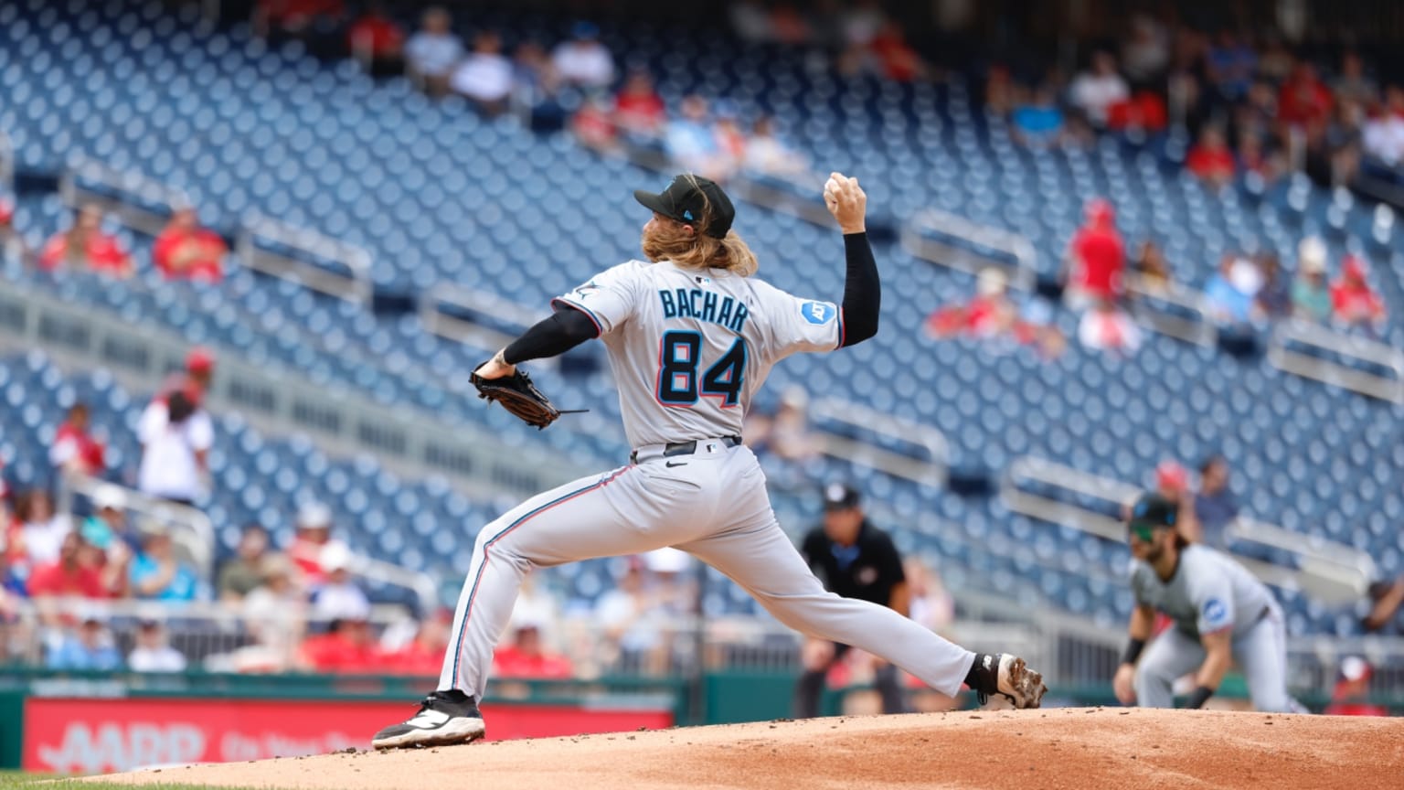 Lake Bachar strikes out Robert Hassell III | 09/01/2025 | Miami Marlins