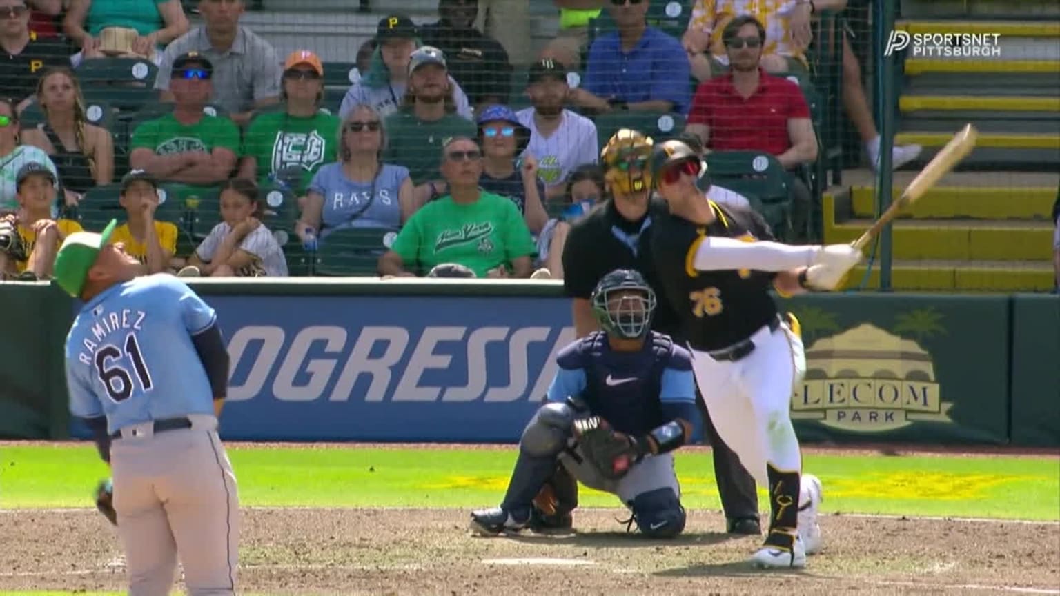Matt Gorski rips a solo home run to left-center | 03/17/2024 ...