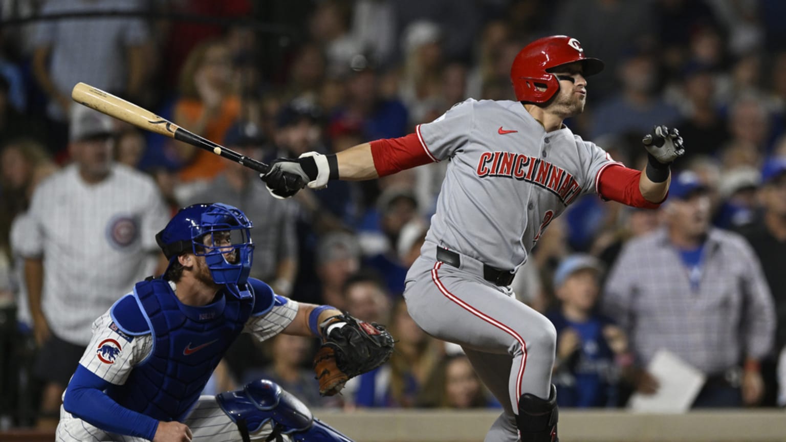 TJ Friedl da la ventaja con sencillo | 04/08/2025 | Los Reds de Cincinnati