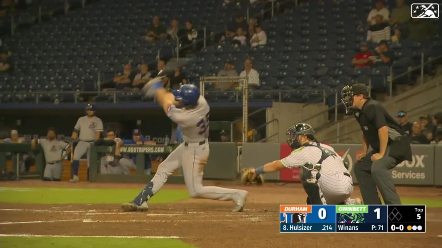 Allan Winans notches his fifth and final strikeout | 09/20/2023 ...