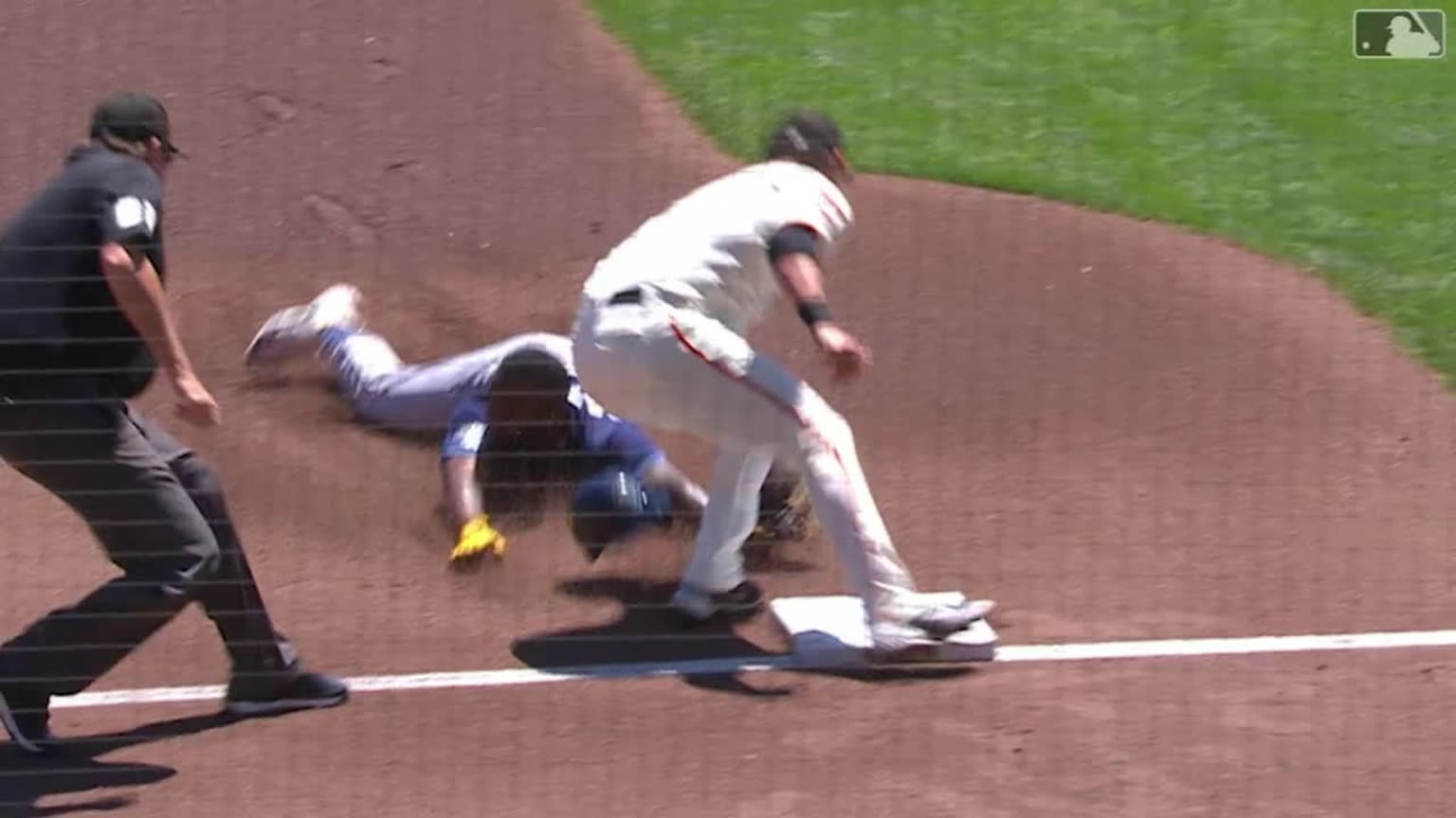 Blake Sabol makes a strong throw for the double play | 08/16/2023 | MLB.com