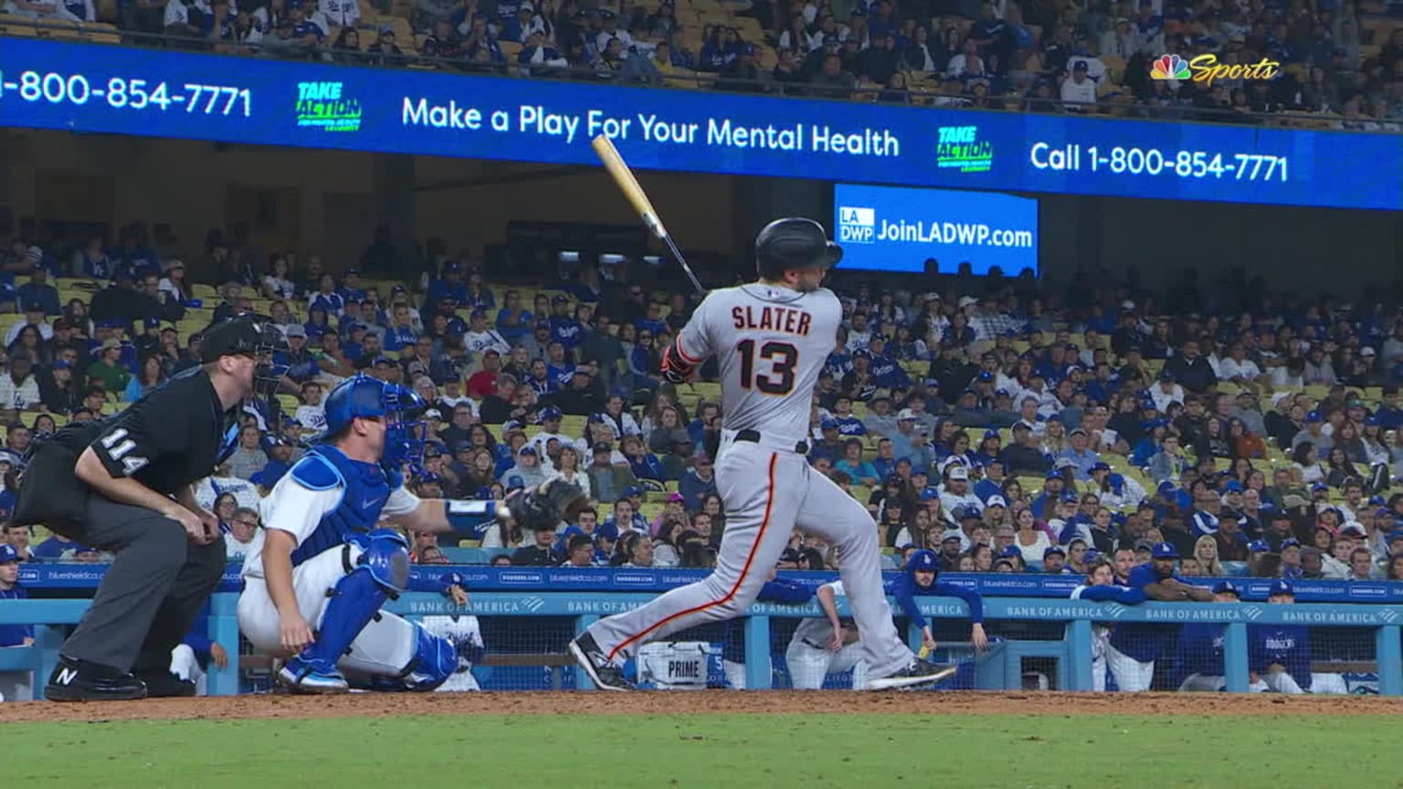 Slater grounds an RBI single to right in the 11th | 06/16/2023 | San ...