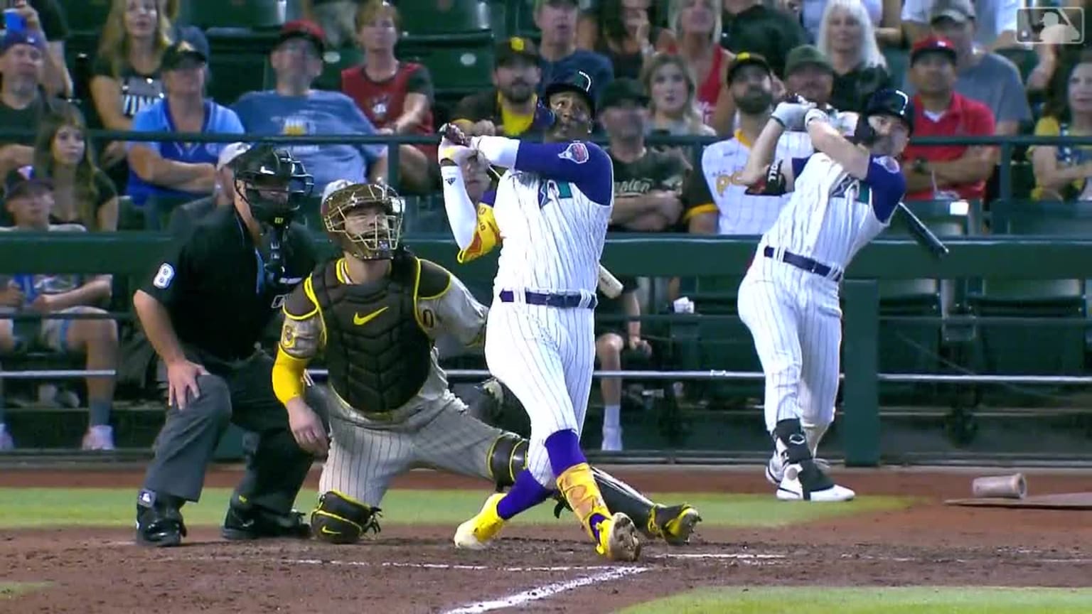Geraldo Perdomo cranks a solo homer to right field | 08/13/2023 | New ...