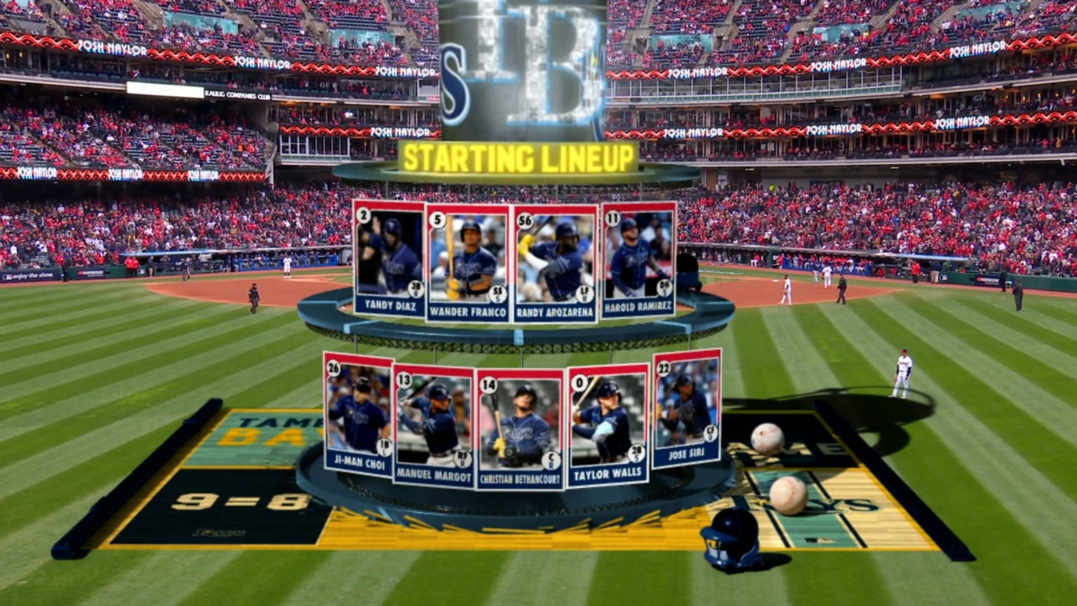 Rays' lineup announced for Game 1 of Wild Card Series | 10/07/2022 ...